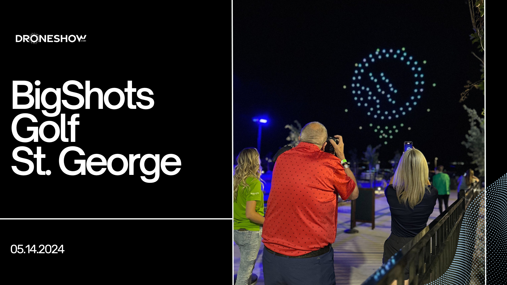 BigShots Golf St. George Show - Hire Drone Light Show Company for Best ...