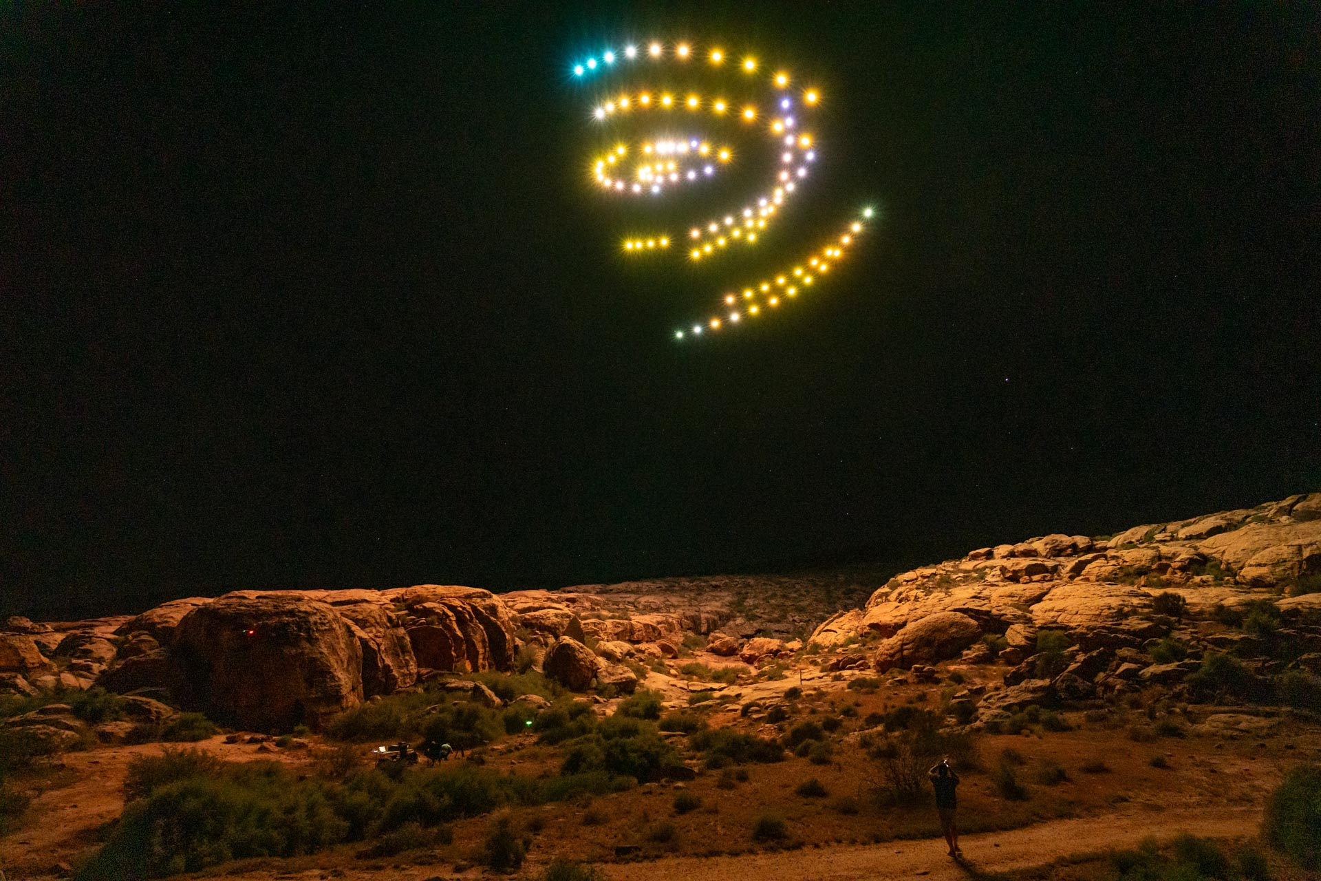 Drone Event Solutions | Leading Branded Drone Show Company