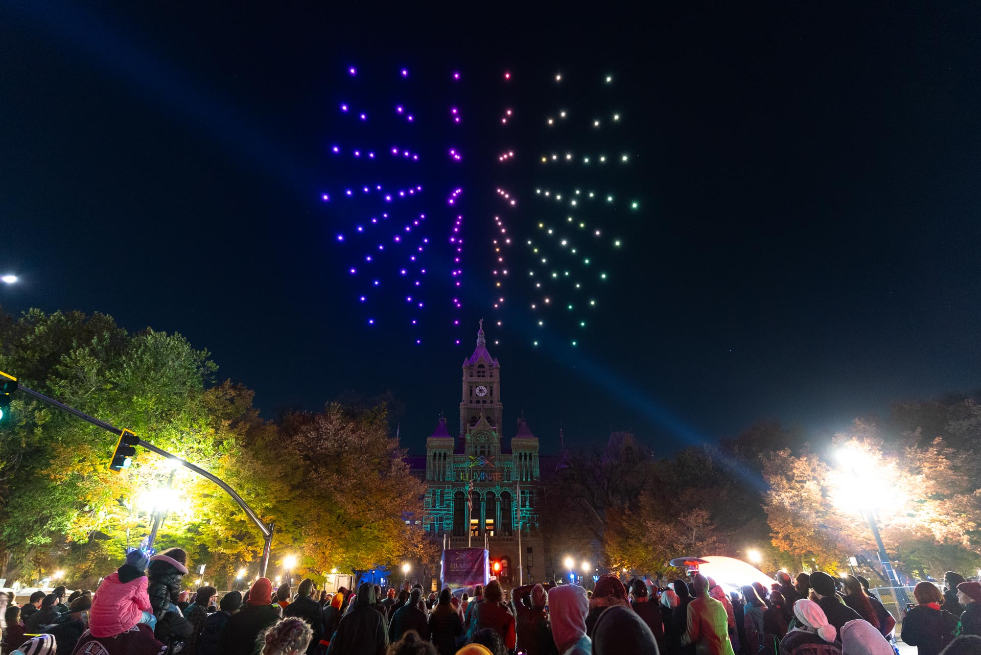 Book a Professional Drone Show for Local Events | Drone Show